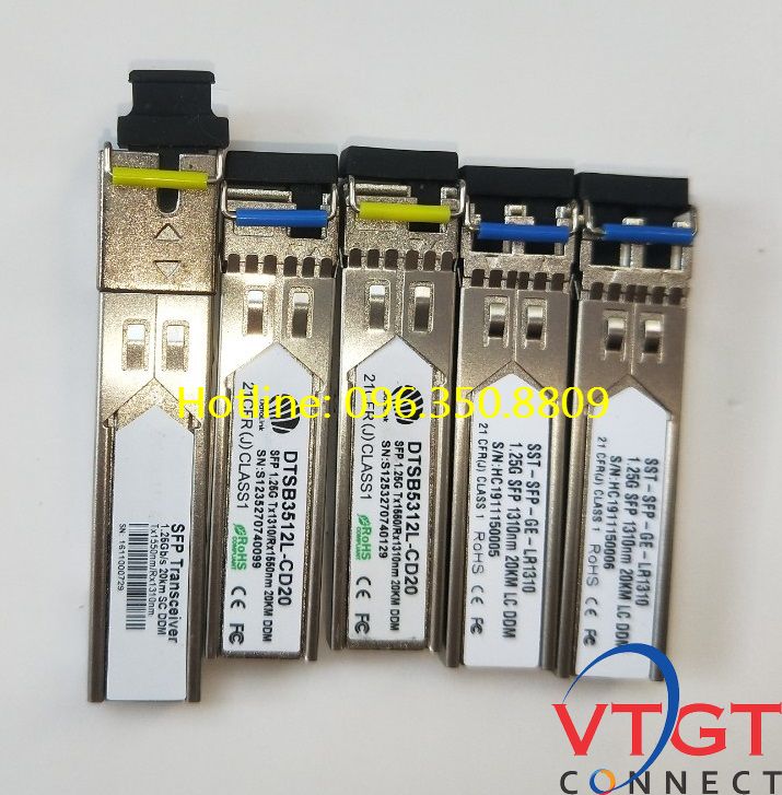 Moddule quang SFP 1G, 10G singlemode, multimode