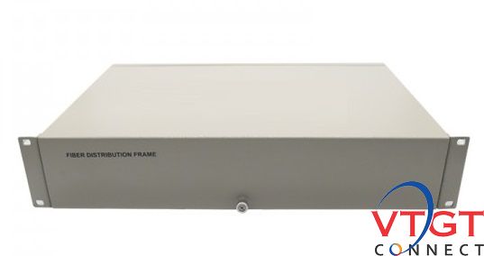 Hộp phối quang ODF trong nhà, ngoài trời 48Fo – đầy đủ phụ kiện.