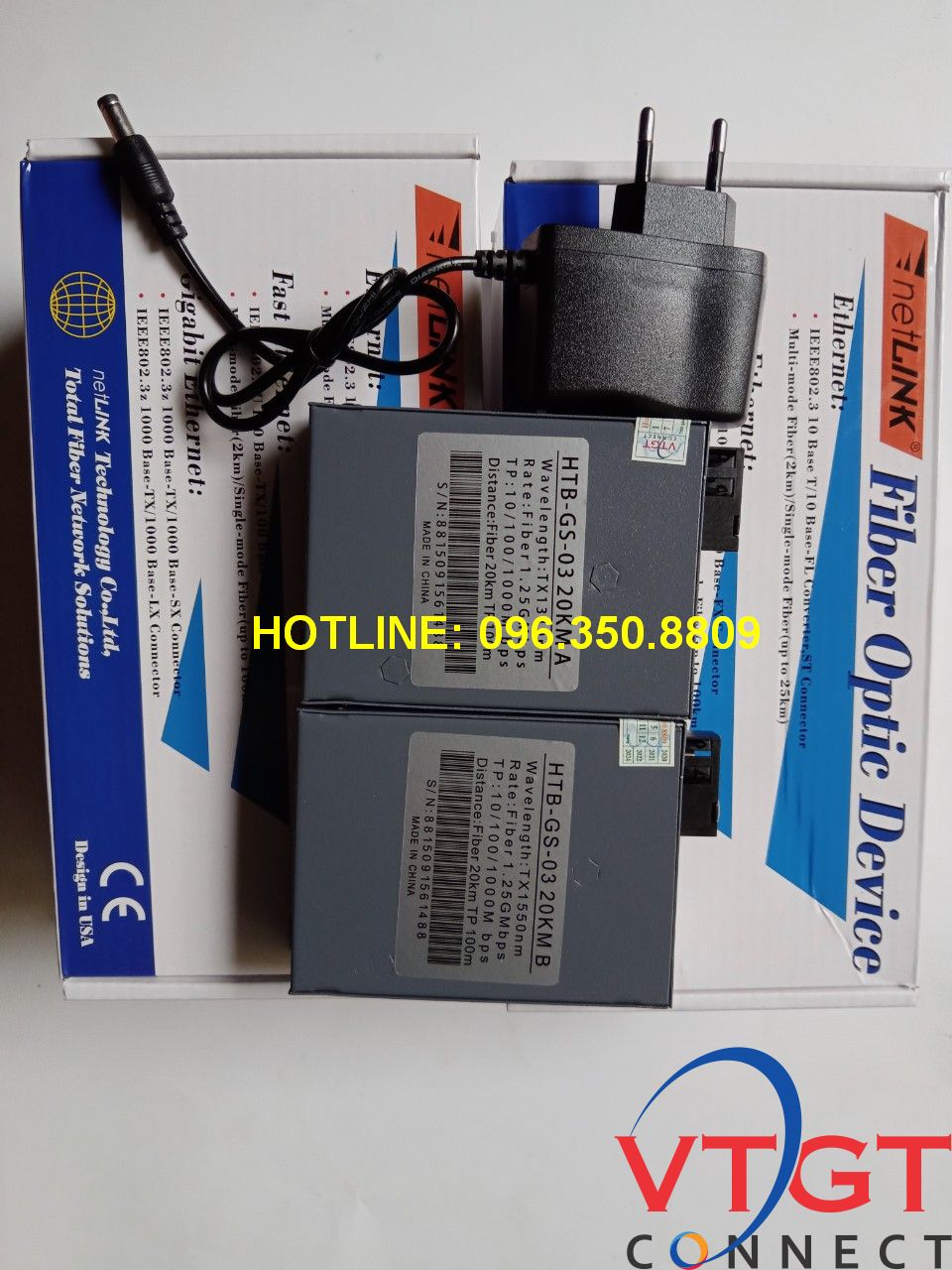 Bộ chuyển đổi quang điện HTB-GS-03A/B | Giá Tốt
